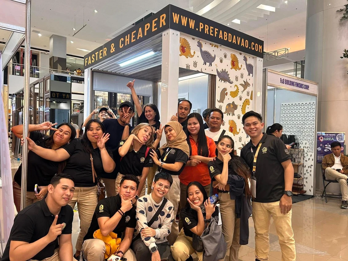 Defining Spaces by UAP Davao at SM Ecoland Annex - Prefab Davao