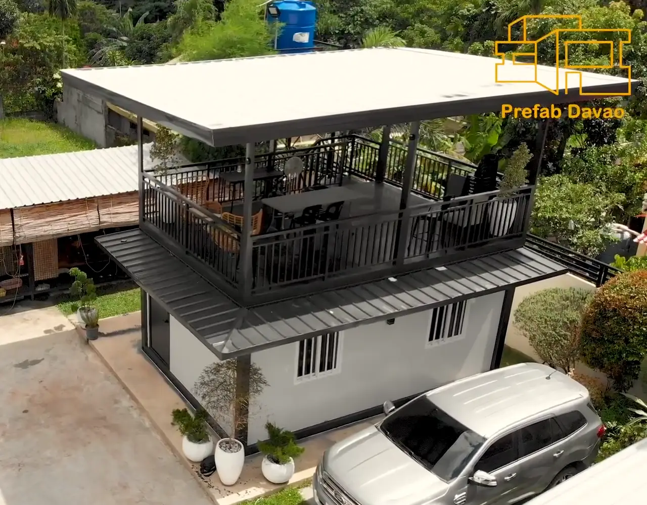 Office with View Deck - Prefab Davao